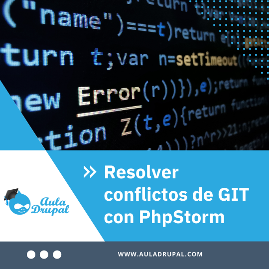 Resolver conflictos de GIT con PhpStorm
